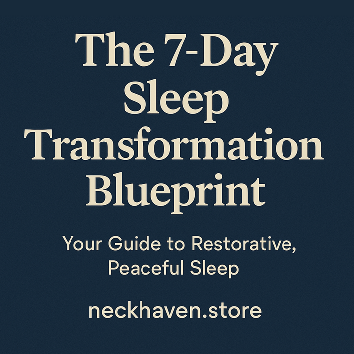 Ebook: The 7-Day Sleep Transformation Blueprint – NeckHaven